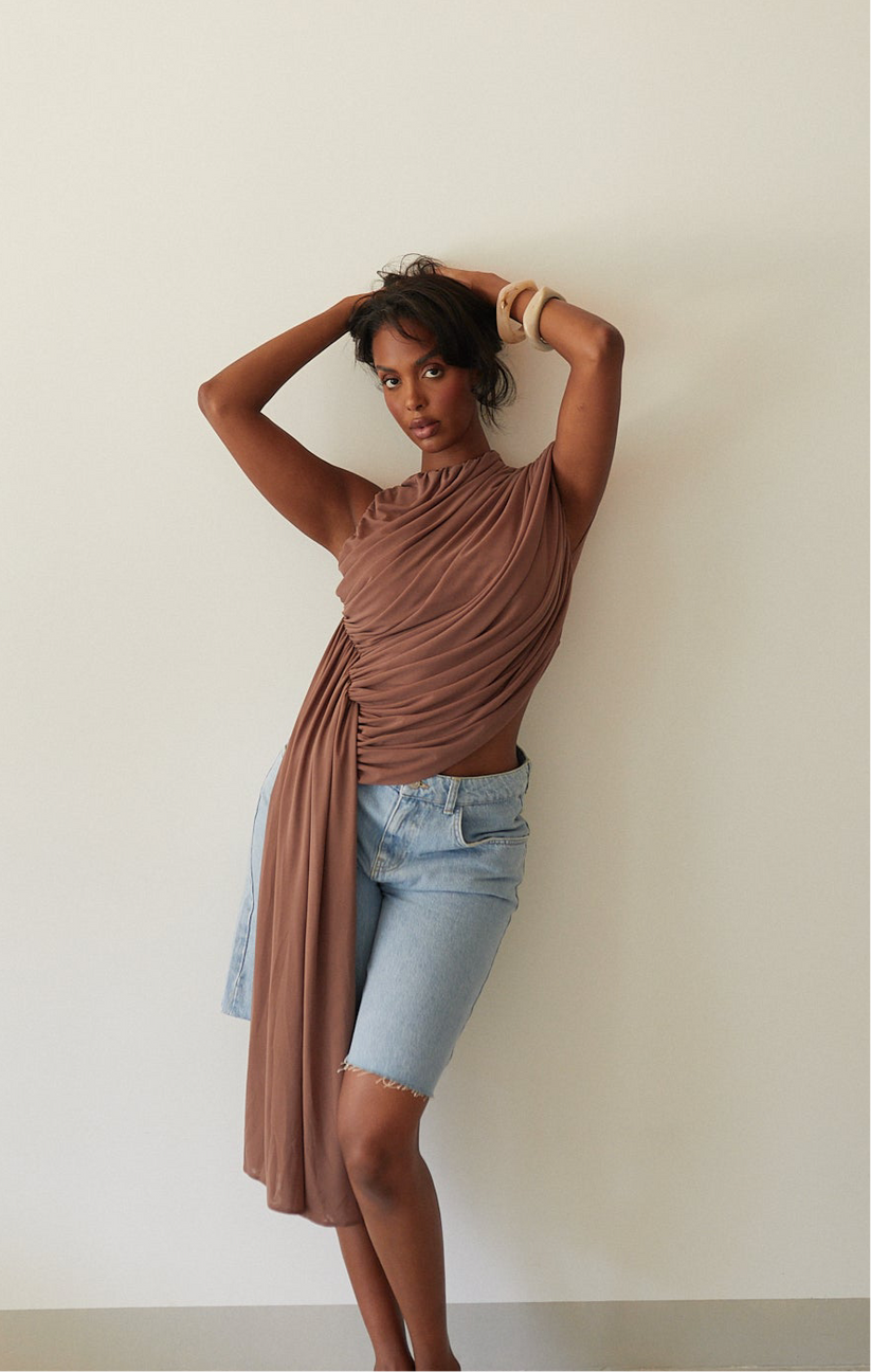 EVA Top - Mocha – By Luwa